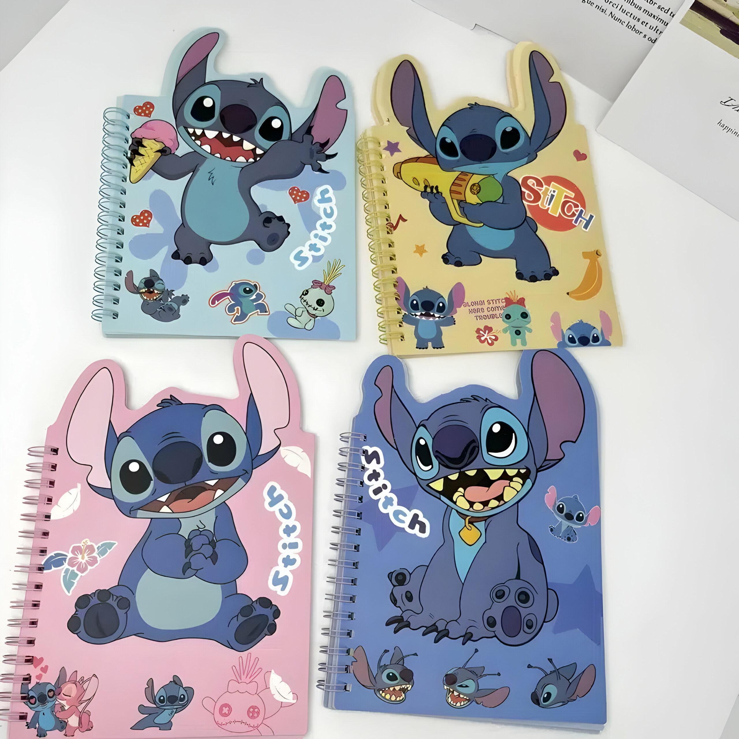 Ensemble 4 Agendas Stitch • La boutique Stitch