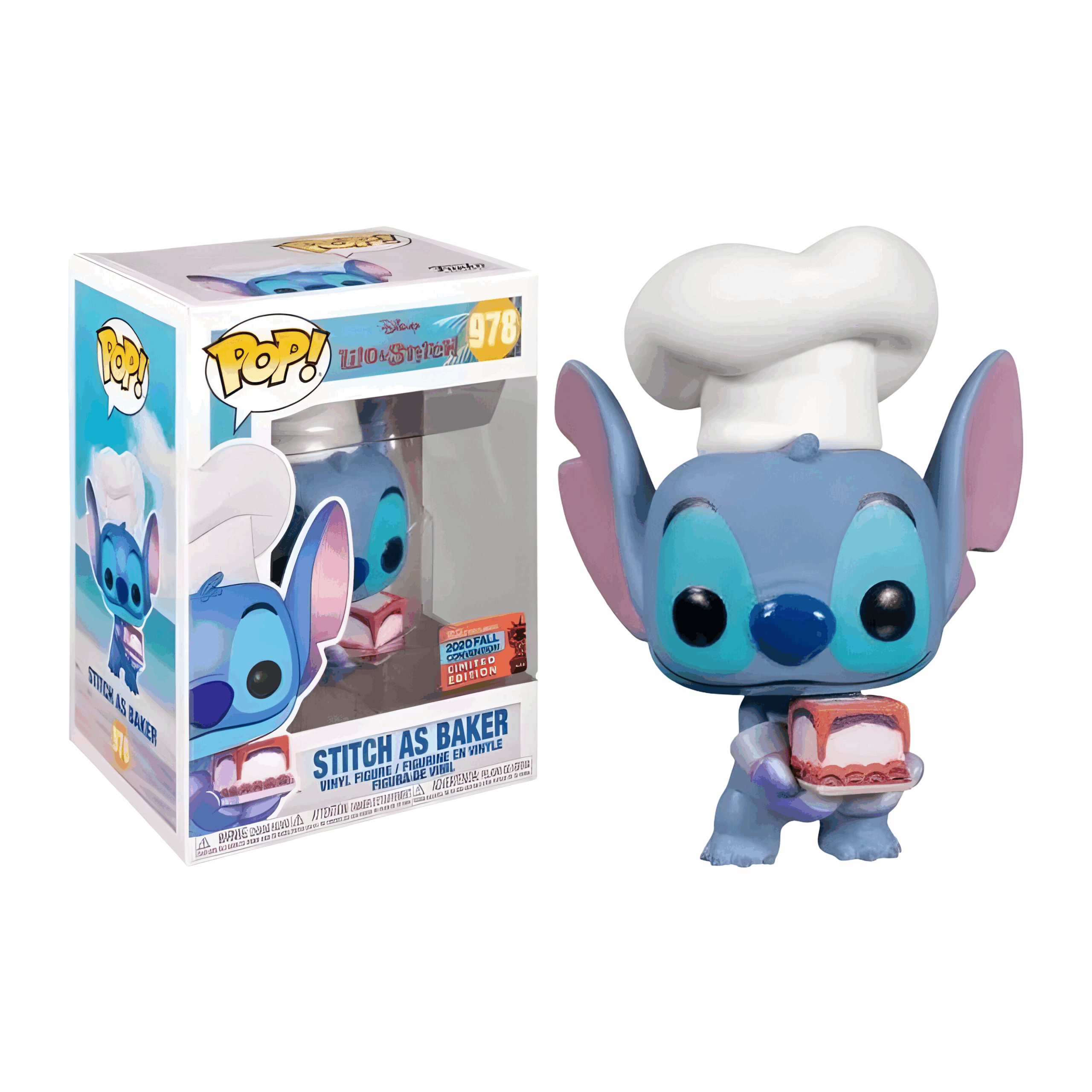 Figurine Pop Stitch Chef Pâtissier • La boutique Stitch